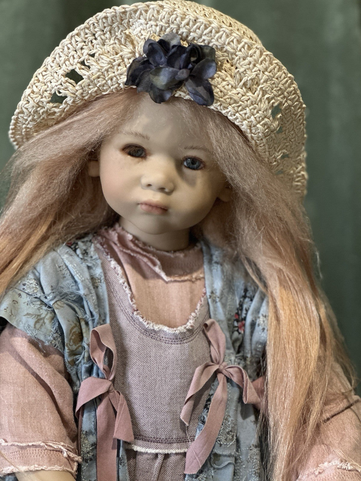 Collectible Vinyl Annete Himstedt “Gerti” 32” Doll LE 277 Collection O ...