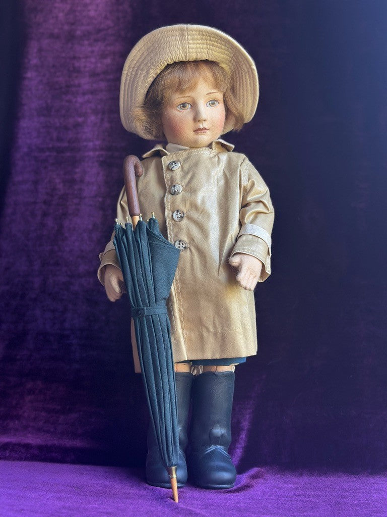 John Wright Christopher Robin Winnie the Pooh Series II Cloth Felt Dol ...