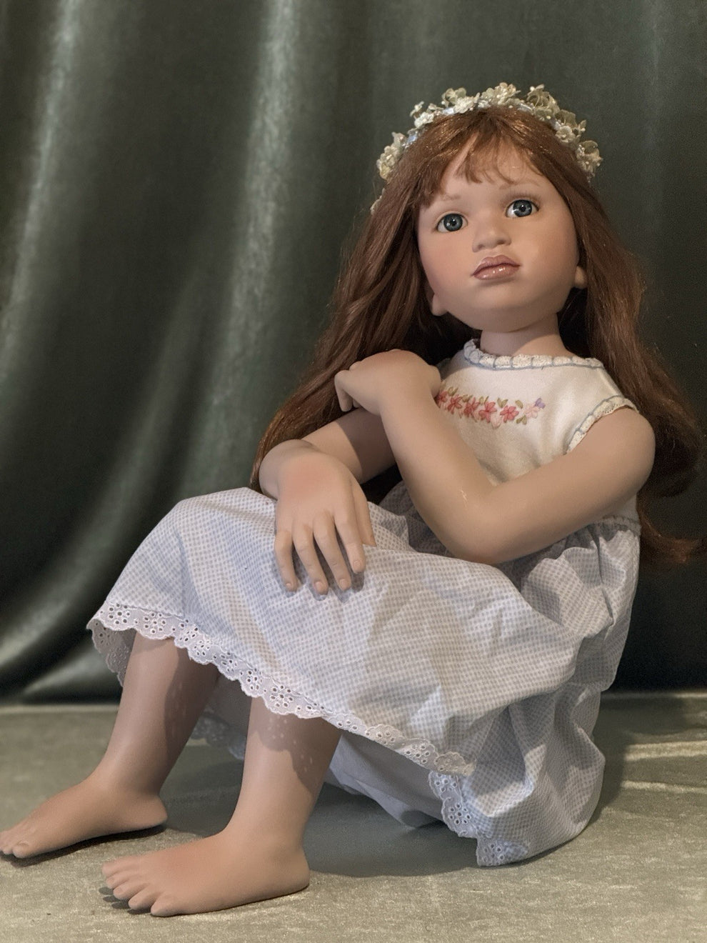 Large 39” Porcelain Doll “Emily” by Pamela Erff LE 600 COA/Tag – Doll ...