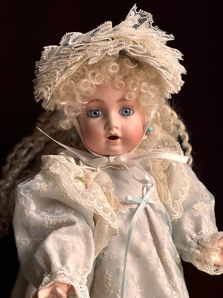 Rare Vintage Porcelain Compo 13” Reproduction of Antique French Bru Te ...