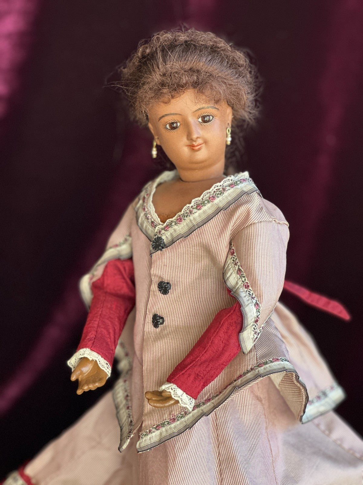 Suzanne McBrayer 12” Reproduction of Antique French Smiling Bru Fashio ...