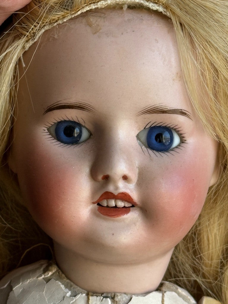 Antique French 18.5” SFBJ 60 Bisque Head Doll – Doll Kingdom Us