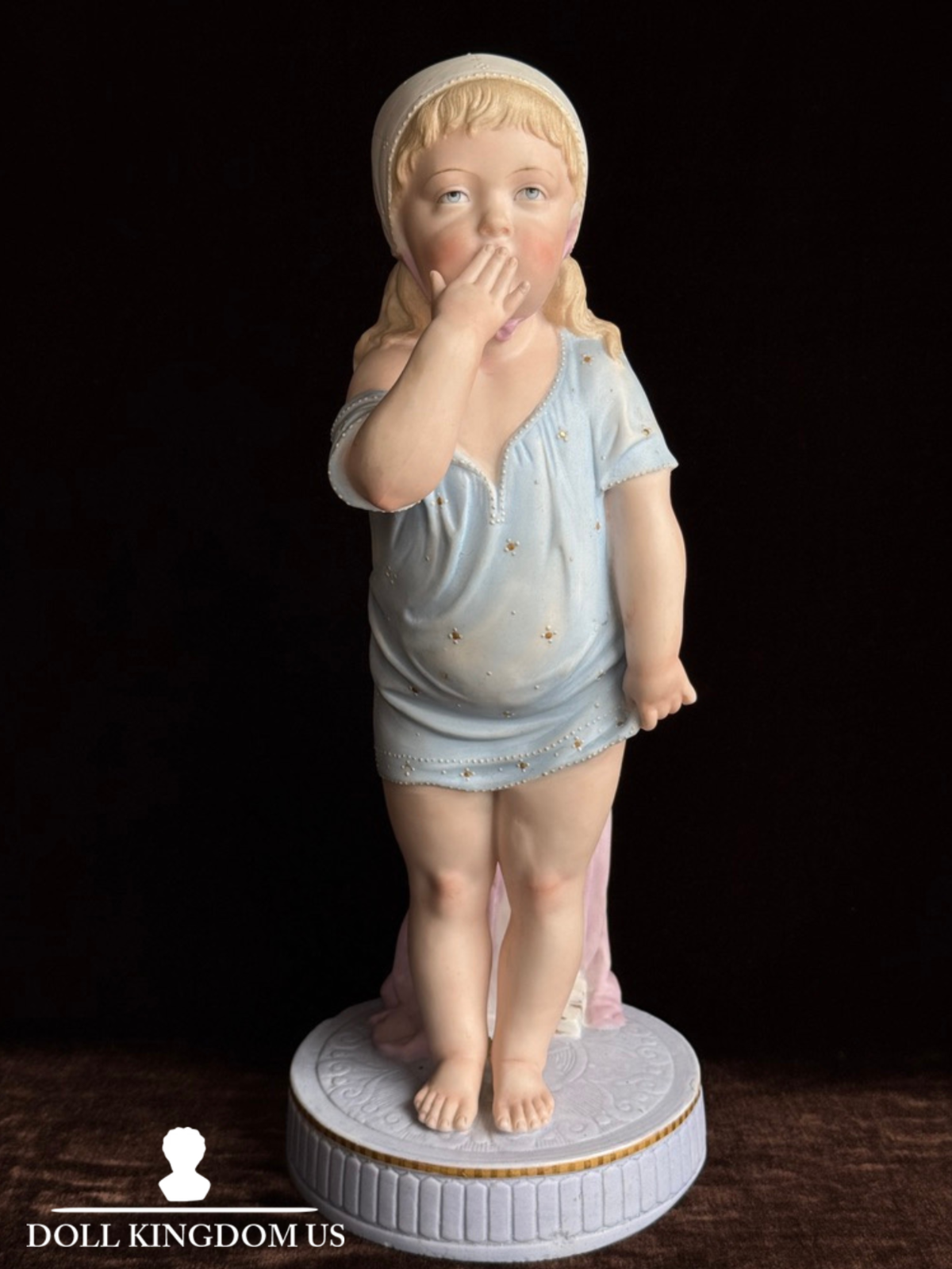 Large Antique German 13.75” Gebruder Heubach Figurine of Character Dol ...