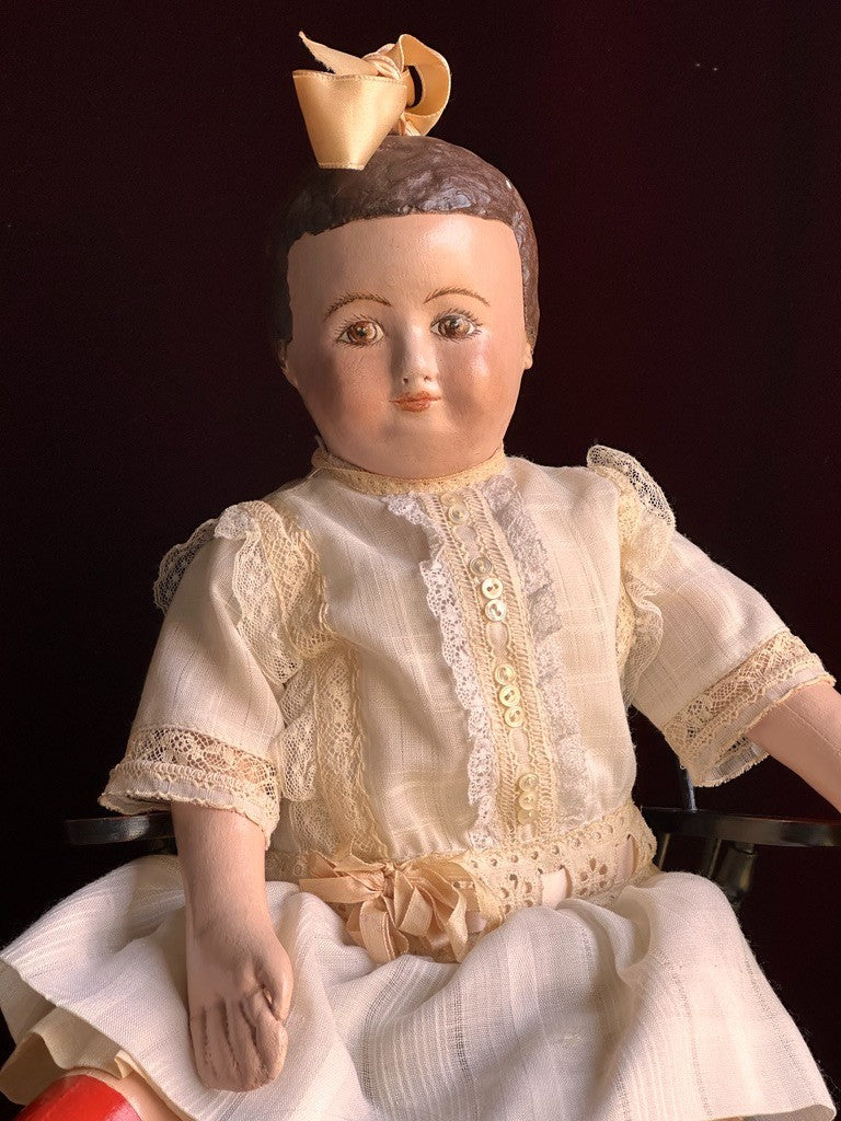 ODACA Artist 17” Reproduction of Alabama Baby Oil Painted Cloth Girl D ...
