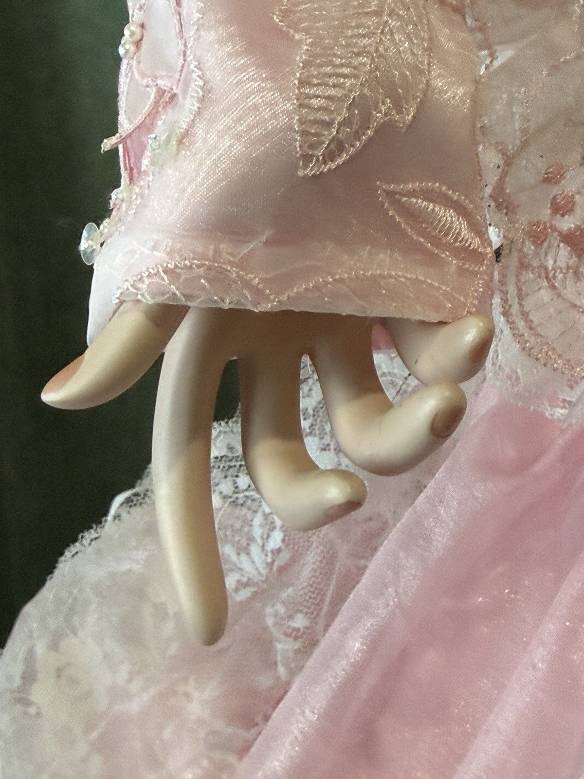 Collectible Large 42” Porcelain Doll “Echo ” by Rustie LE 2000 COA/Sta ...