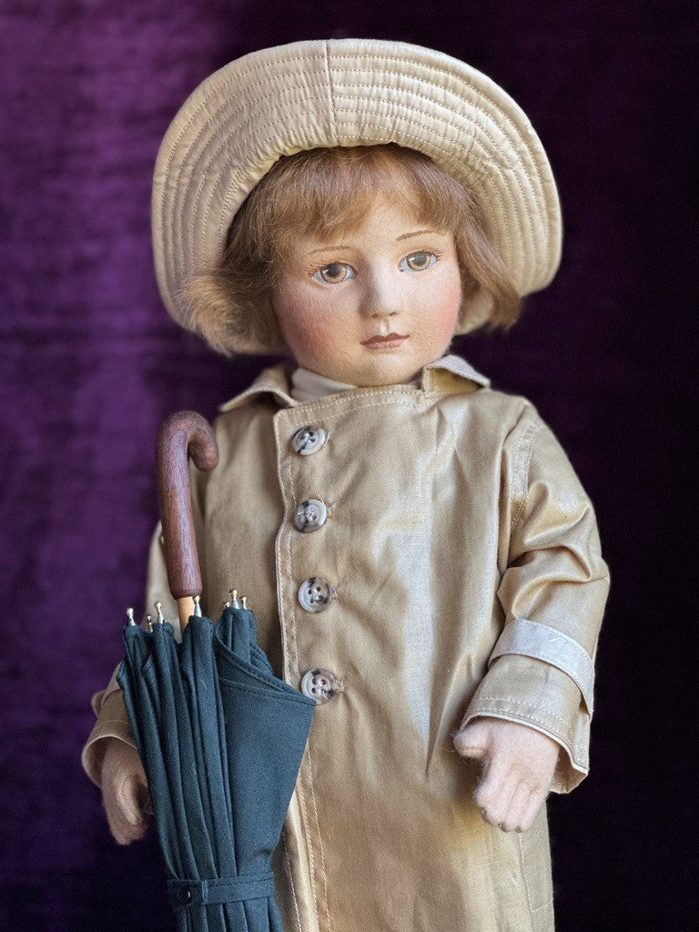 John Wright Christopher Robin Winnie the Pooh Series II Cloth Felt Dol ...