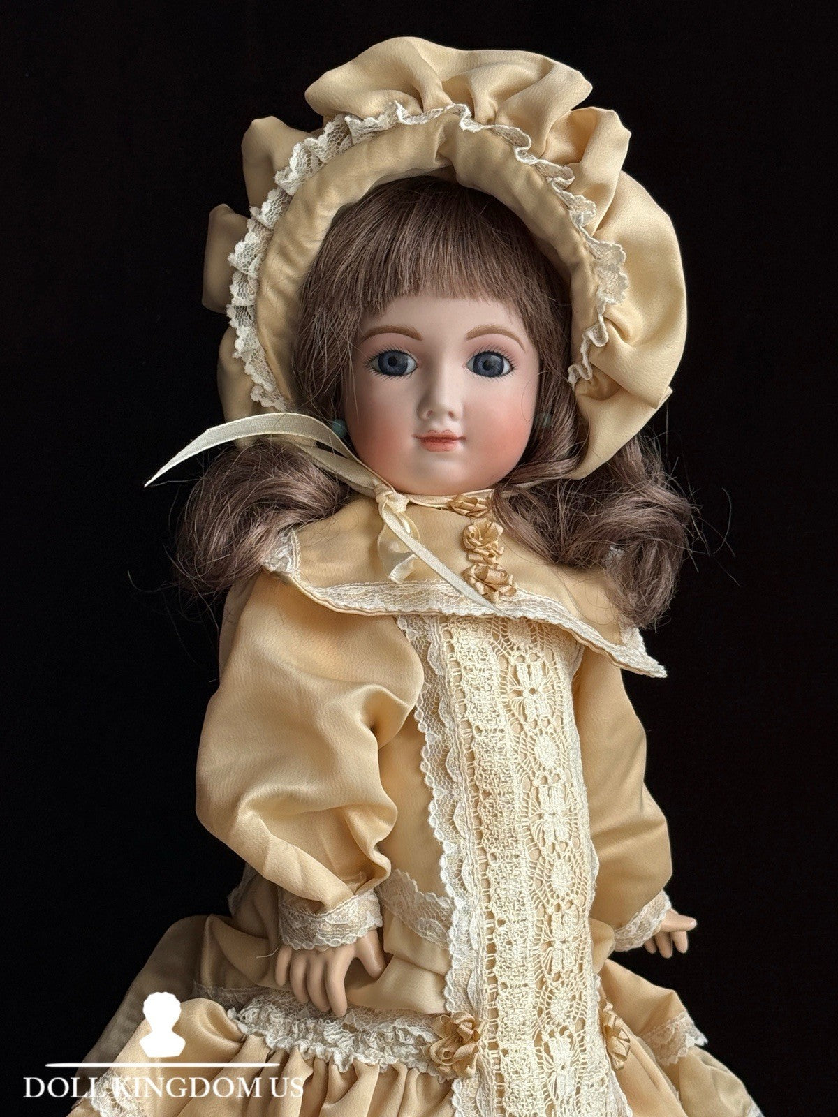 Vintage Lynda & Alan Marx Porcelain 15” Repro of Antique French Thuill ...